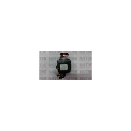 BOTON HONGO GENERAL Y ELECTRIC CR104PXG22 TIPO TRANSFORMADOR (ROJO)(S/M)